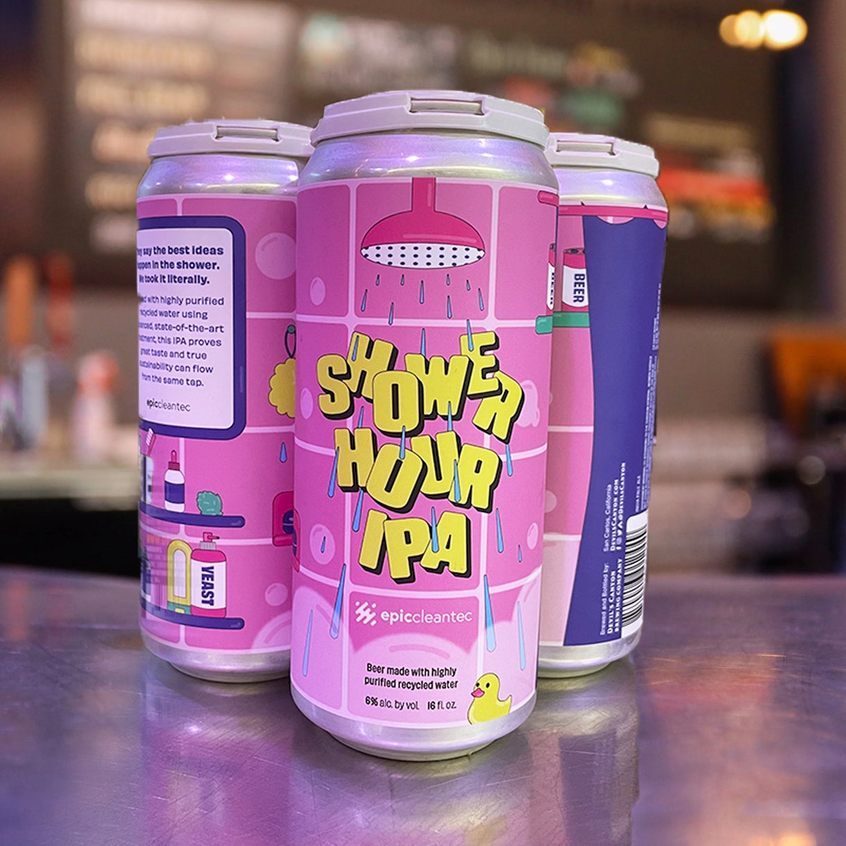 Shower Hour IPA 16oz 4-pack | Devil's Canyon Brewing Company