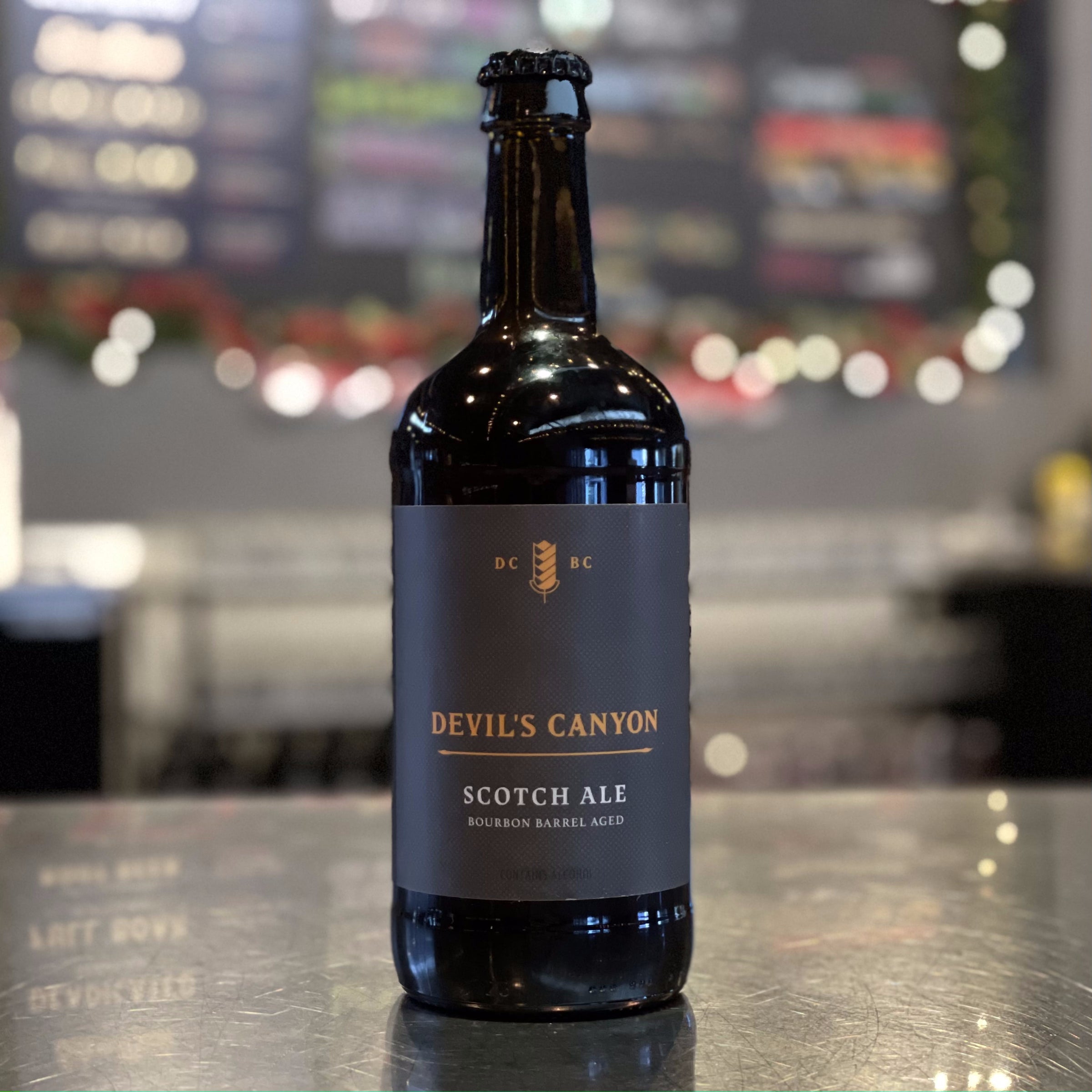 Bourbon Barrel Aged Scotch Ale 500ml Bottle